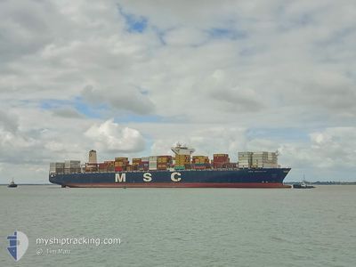 MSC REGULUS - Container Ship (IMO: 9465291, MMSI: 373068000) | MyShipTracking