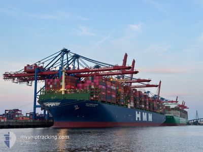 HMM LE HAVRE - Cargo (IMO: 9868314, MMSI: 440488000) | MyShipTracking